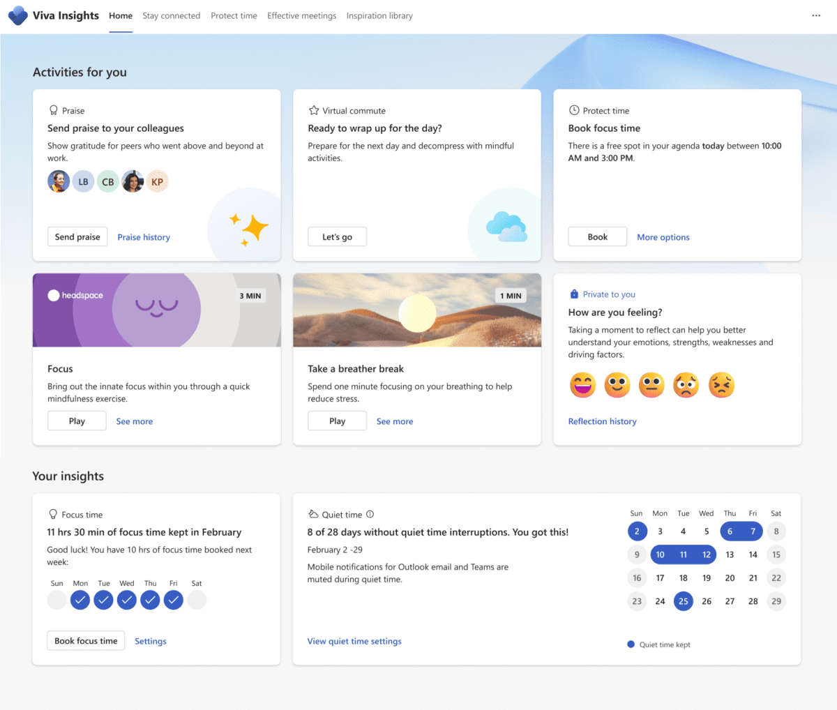 Everything you can use for free with Microsoft Viva