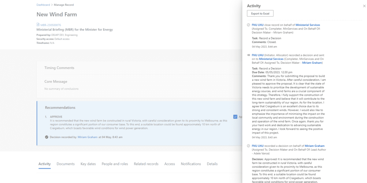 10 things we love about our Briefing Management & Correspondence Platform