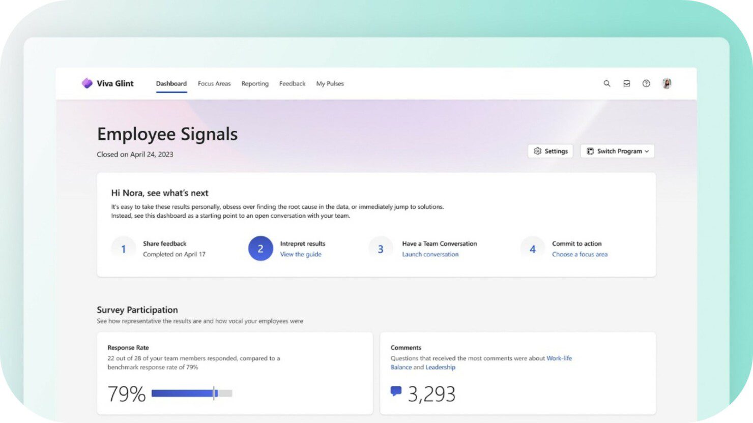 Viva Glint has arrived and is set to supercharge employee engagement ...